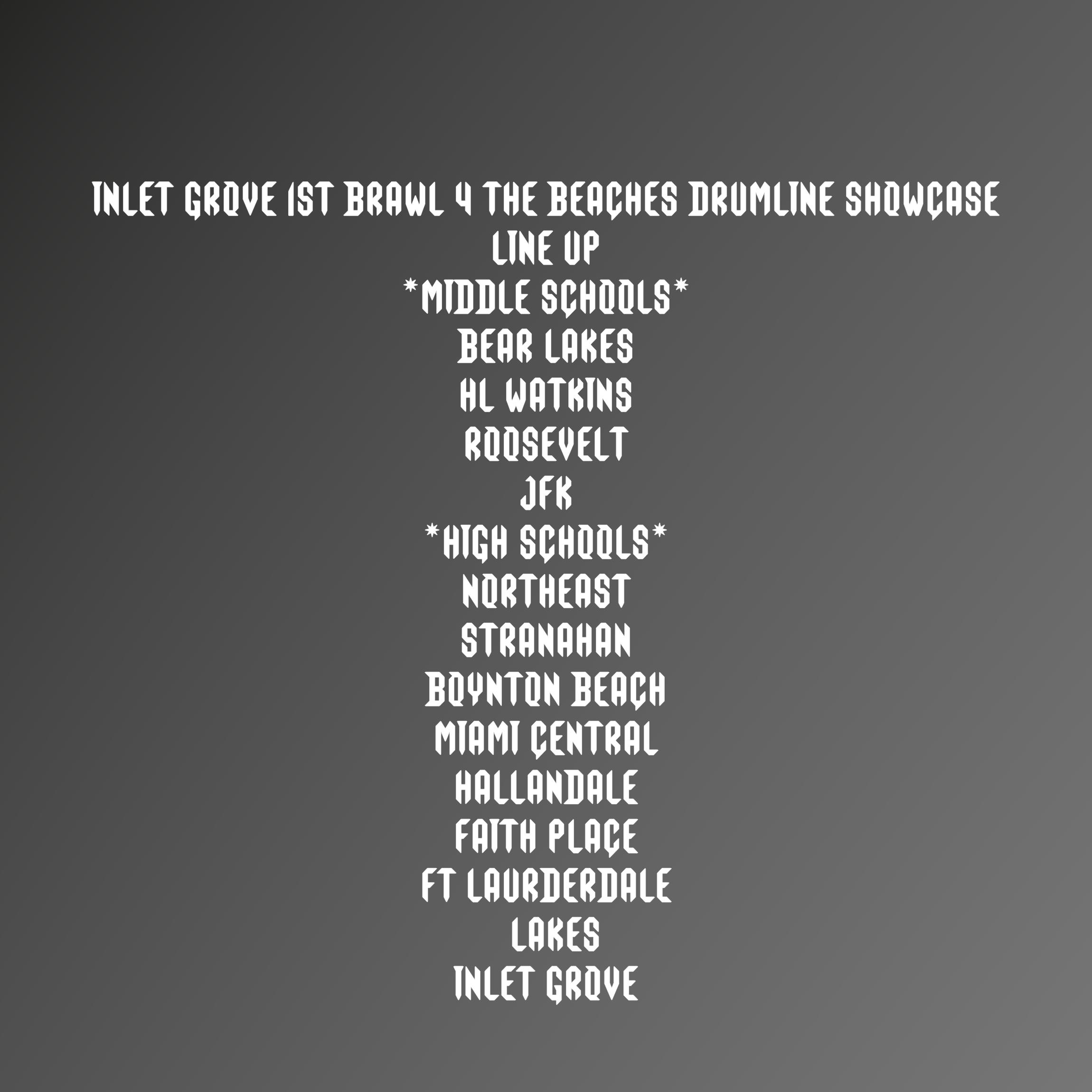 Brawl 4 the Beaches – Inlet Grove Community High School